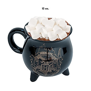 CULTUREFLY Harry Potter Mug Set in Gift Box with Sticker and Pin, Ceramic Coffee Mug, 12 oz.