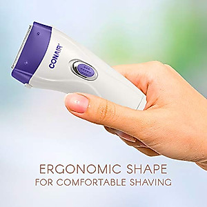 Conair Ladies Dual Foil Rechargeable Wet/Dry Shaver with Pop-up Trimmer