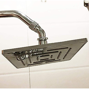 MissMin Elbow Adapter for Shower Head Brushed Nickel