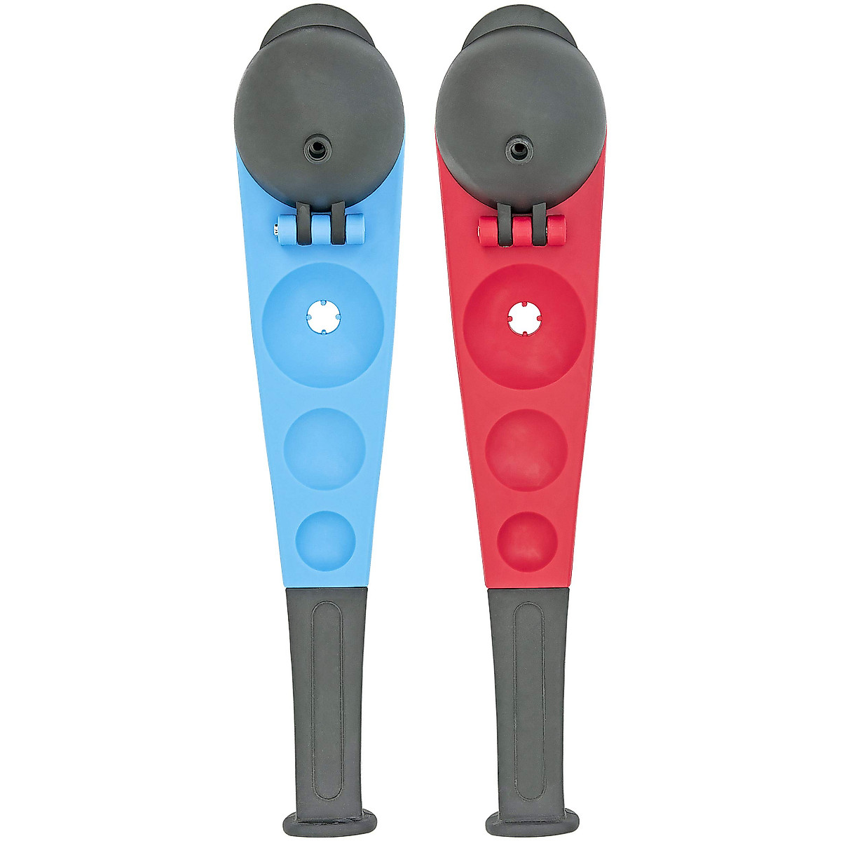 Hoopla Toys Ultimate Winter Play Snowball Thrower Set, Durable Plastic, Red & Blue, Ergonomic Handle, Lightweight, Perfect for Kids & Adults, 2-Pack