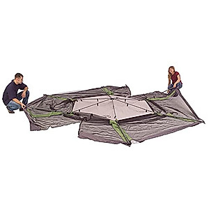Coleman Screened Canopy Tent, 15 x 13 Shade Tent, Screened in Canopy Sun Shelter with Instant Setup