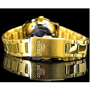 SEIKO 5 Sports Automatic Gold Dial Ladies Watch SYMG44K1