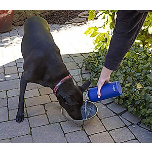 MIRA 40 oz Stainless Steel Vacuum Insulated Wide Mouth Water Bottle - Thermos Keeps Cold for 24 hours, Hot for 12 hours - Double Walled Hydro Travel Flask - Pearl Blue