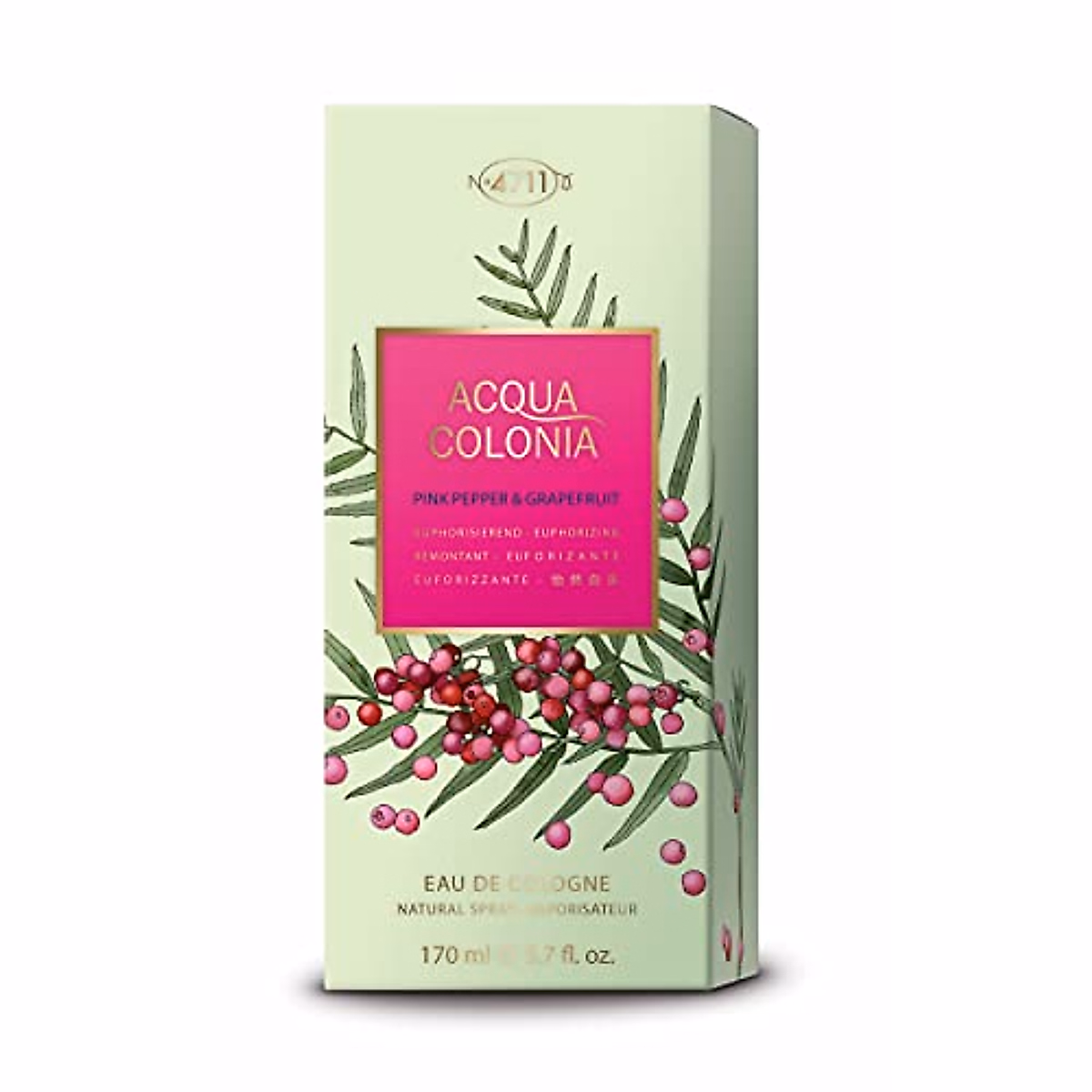Maurer & Wirtz 4711 Acqua Colonia Pink Pepper & Grapefruit Eau De Cologne Spray Unisex 170ml/5.7oz