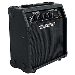 Rockville G-AMP 10w Guitar Amplifier Amp w/Bluetooth+Clean/Distortion+Headphones