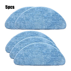 5 Pack， Mopping Cloths， Mop Cloth 。Compatible for Mamibot Exvac680s 。Robot Vacuum Cleaner Parts， Sweeper Cleaning Pads Replacement