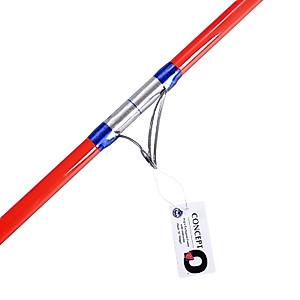 Tideliner 14 Feet 4.2m Surf Casting Fishing Rod 36T Carbon Fiber with Full Fuji Accessories 3 Sections CW 100-250g Surfcasting Rod