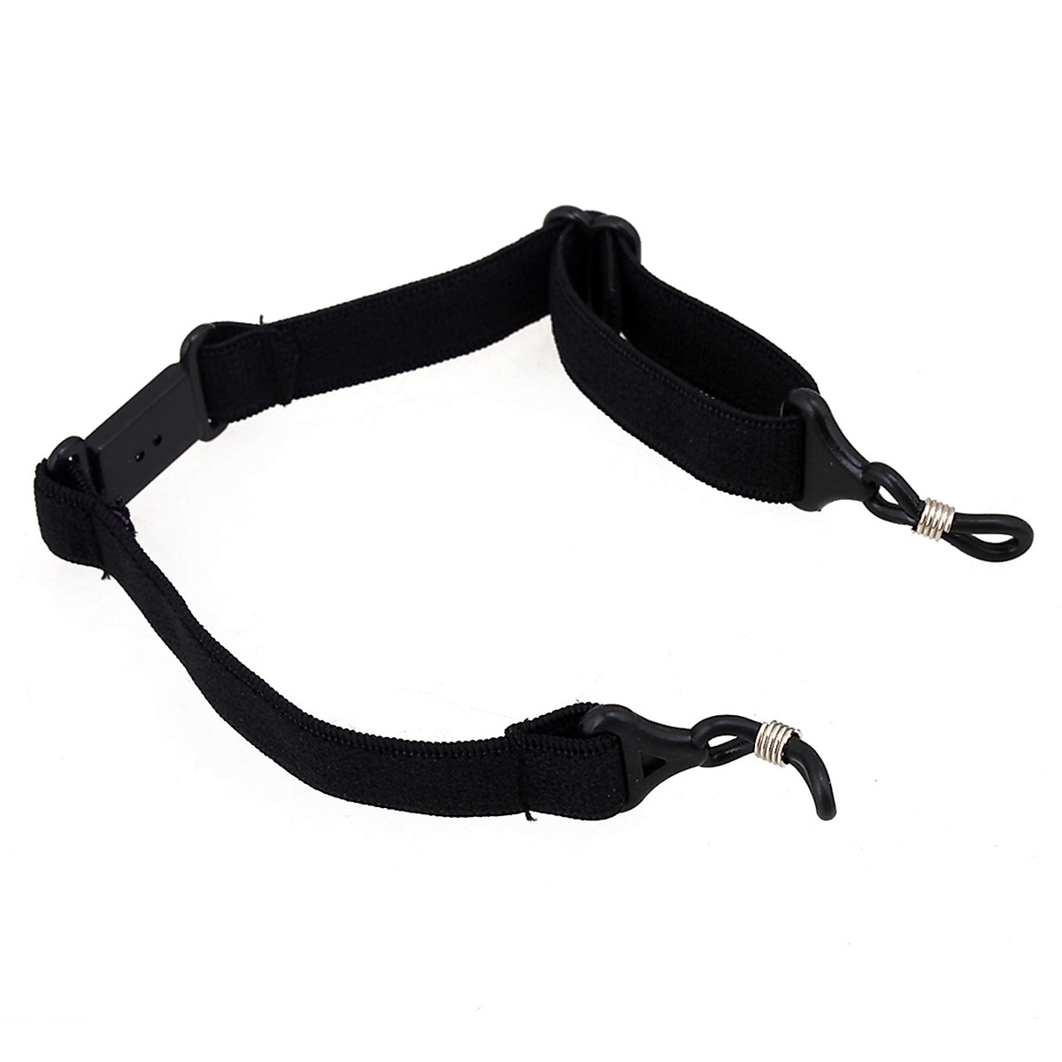 RDEXP Adjustable Elastic Sport Strap Eyeglasses Glasses Strap Holder with Push Button Buckle Pack of 5