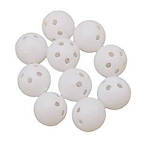 Iceyon 40pcs Rattle Box Repair Toy,Rattle Balls Mixed for Sewing in Noise Maker Insert Pet Baby Toys(20pcs 24mm+20pcs 28mm)