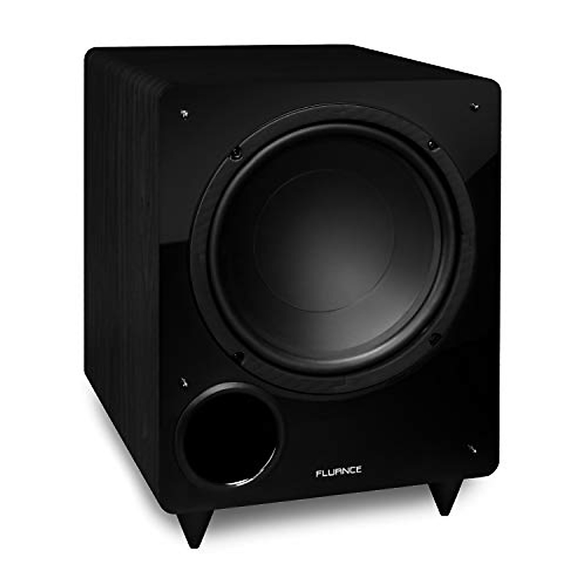 Fluance Elite High Definition Compact Surround Sound Home Theater 5.1 Channel Speaker System Including 2-Way Bookshelf, Center Channel, Rear Surrounds and DB10 Subwoofer - Black Ash (SX51BC)