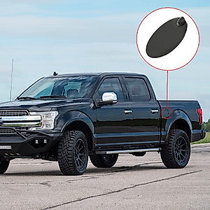 Replace 4L3Z-99405A26-EAA Gas tank door,gas door replacement Compatible with 2004-2008 Ford F-150,2006-2008 Lincoln Mark LT Style side fuel tank door,Fender Bed-Fuel Door Gas Cap Hatch (Black)