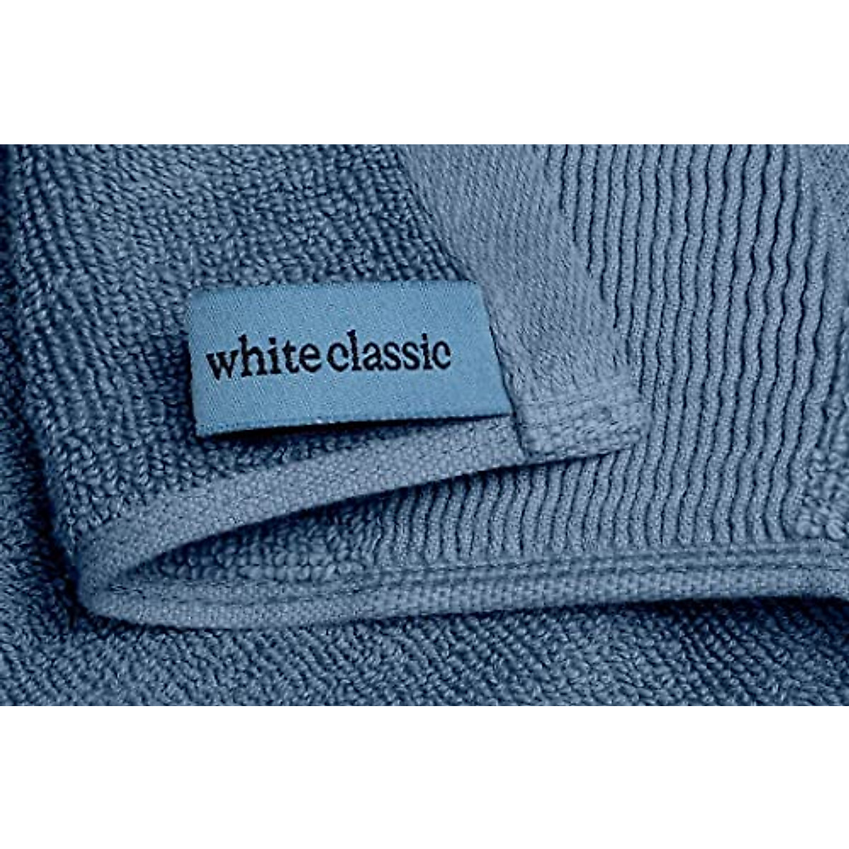 White Classic Resort Collection Soft Bath Sheet Towels | 35x70 Oversize Large Luxury Hotel Plush & Absorbent Cotton Bath Sheet [2 Pack, Blue]