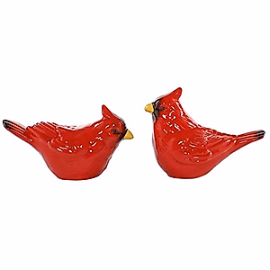 Classic Cardinals Salt & Pepper Shakers