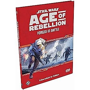 Fantasy Flight Games Star Wars Age of Rebellion Forged in Battle EXPANSION | Roleplaying Game | Strategy Game For Adults and Kids | Ages 10+ | 2-8 Players | Average Playtime 1 Hour