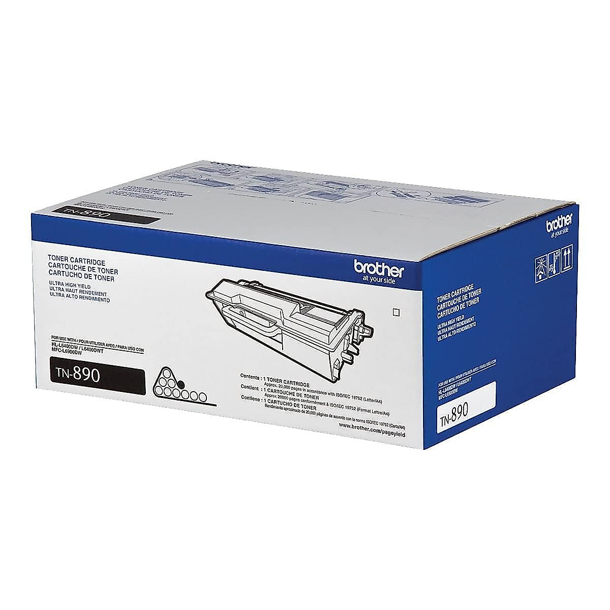 Brother Brand Name TN-890 Ultra High Yld Toner 20K YLD for HL-L6400DW TN890