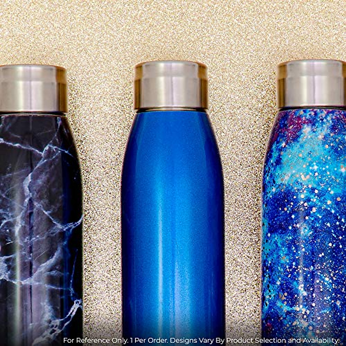 Tervis Christmas Gnomes Pattern Holiday Triple Walled Insulated Tumbler Cup Keeps Drinks Cold & Hot, 17oz Water Bottle, Stainless Steel