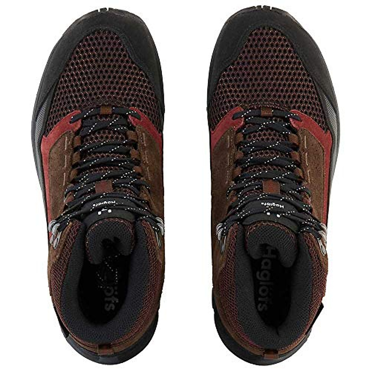 Haglofs Skuta Mid Proof Eco Women's Waterproof Walking Boots - SS23-8.5 - Red Maroon Red Barque 4gx