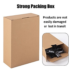 24 Pcs Wire Shelving Shelf Lock Clips for 1'' Post - 12 Pairs of Shelving Sleeves Replacements for Wire Shelving System Plastic Accessories Parts