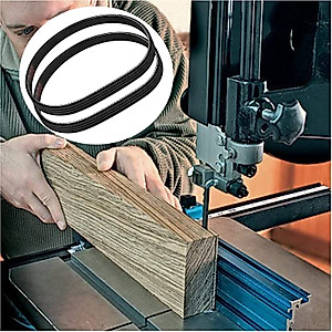 119214000 BandSaw Drive Belt for Craftsman 10 Inch Band Saw 1/3 HP Motor 1-JL22020003 119.214000 124.214000 351.214000 (Ribbed Belt) - 2 Pack