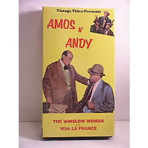 Amos n' Andy TV Show---"Winslow Woman & Viva La France"----VHS Video