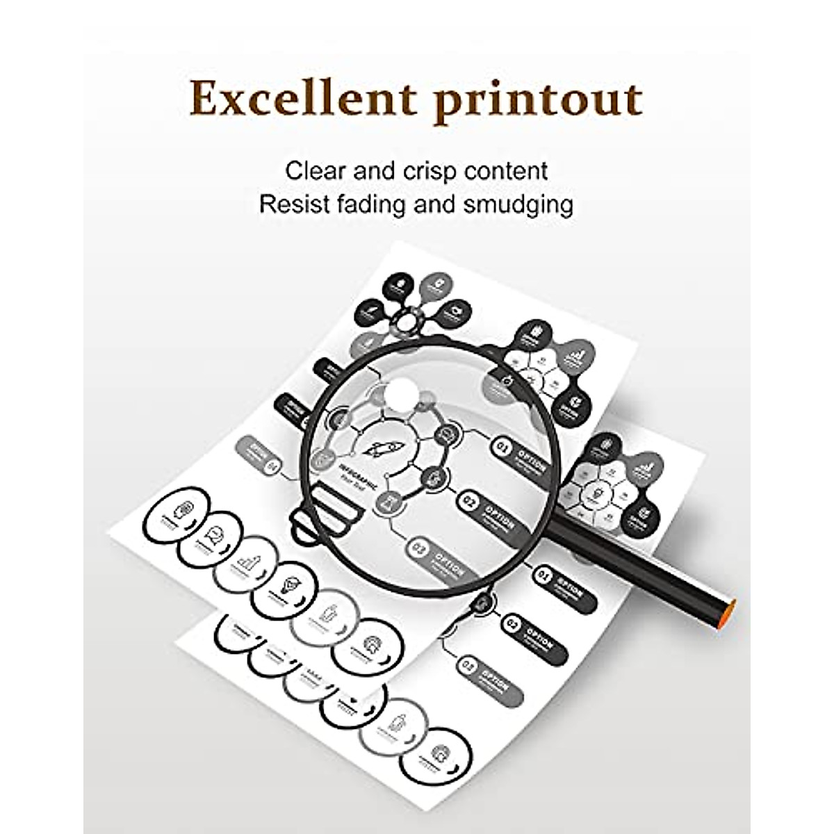 XZMHX TN660 TN630 TN-660 TN-630 Replacement Toner Cartridge Compatible for Brother MFC-L2700DW MFC-L2720DW MFC-L2740DW HL-L2300D HL-L2340DW HL-L2380DW DCP-L2540DW Printer (4 Pack)