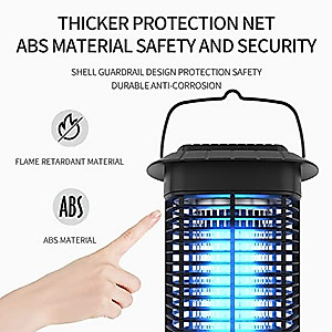 Bug Zapper for Outdoor Indoor Energy Saving，18w Bulb 4200V High Powered Mosquito Killer Insect Fly Trap ，Insect Zapper for Home Backyard Patio