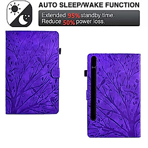 Tablet PC Case Vintage Tablet Case Compatible with Samsung Galaxy Tab S8 SM-X700/SM-X706 Case,Galaxy Tab S7 2020 SM-T870/SM-T875 11inch Case Cover, Premium PU Leather Case with Auto Sleep Wake Protect