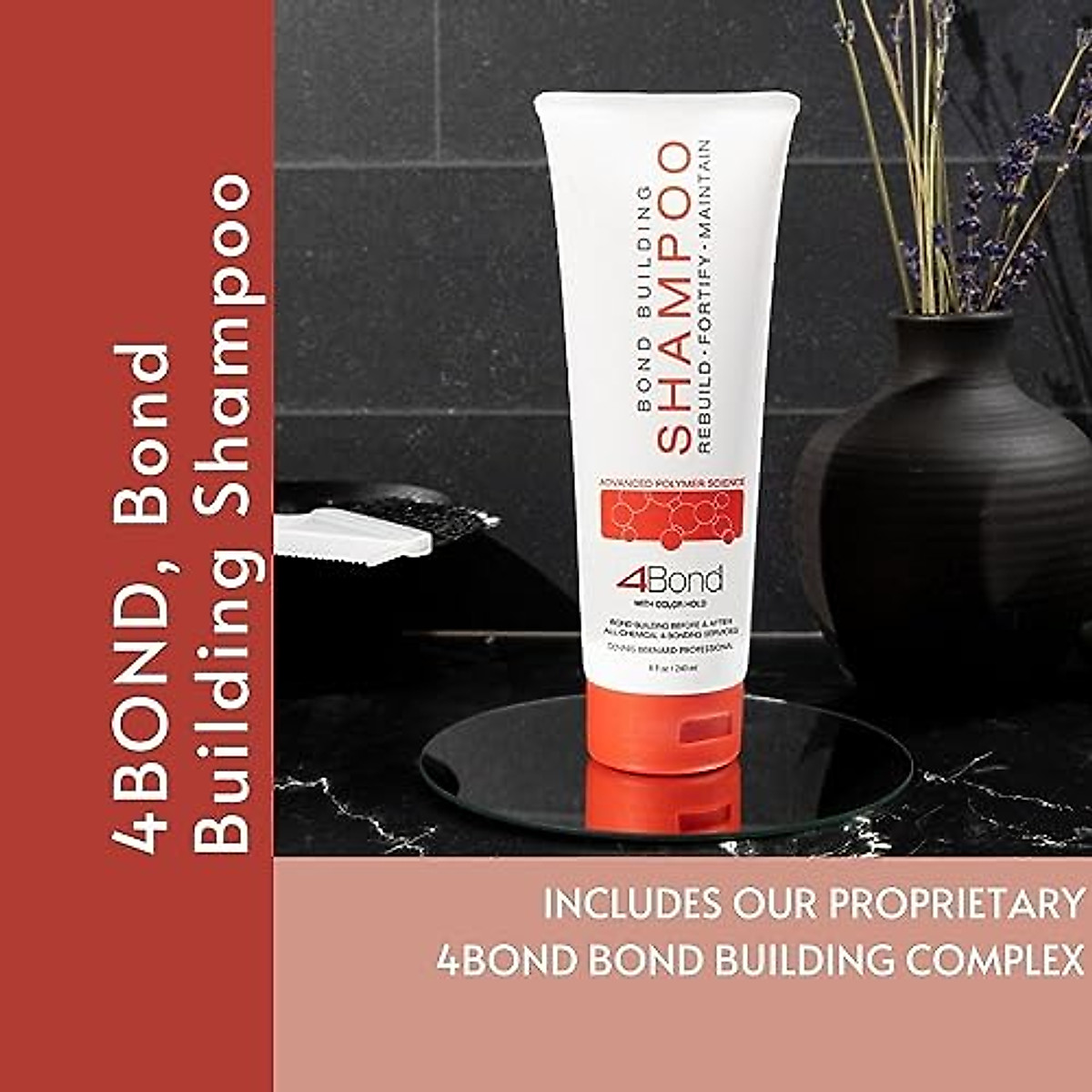 POWERTOOLS 4BOND Bond Building Shampoo | Restore Damaged Hair | Contains Advanced Polymers, Keratin, Baobab & Quinoa Proteins (8 Fl Oz)