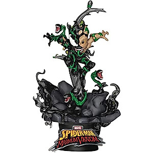 Beast Kingdom Maximum Venom: Little Groot DS-068 D-Stage Statue, Multicolor