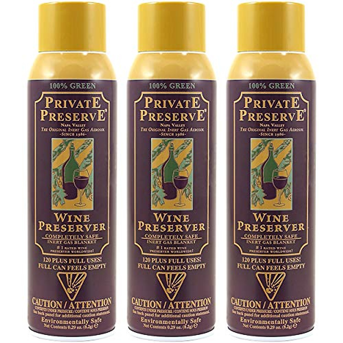 Private Preserve Wine Preservation System, Set of 3