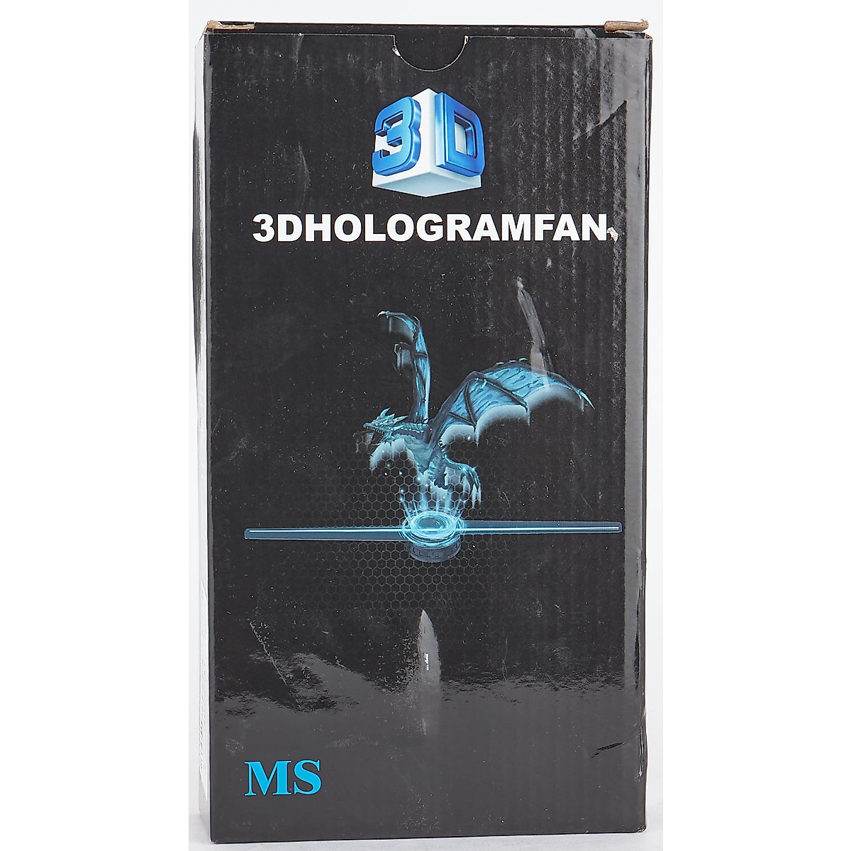 3D Hologram Fan,16.5 Inch 3D Hologram Projector Advertising Display with 1.2 Inches Thick, 700 Video Library and 224 LED for Business Store Signs,Bar,Casino,Party,Halloween Missyou