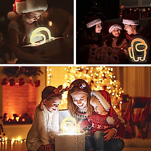 Fariy Skye Among Us 3D Night Lights, 3D Illusion Lamp 16 Color Changing Touch Best Birthday Gifts for Women/Mom/Grandma/Girlfriend/Daughter,Cat Gifts for Lovers