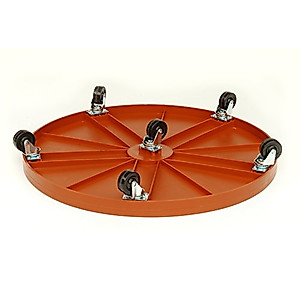 DeVault Enterprises Plant Caddy - 24" Terra Cotta Heavy Duty Dolly for Plants (1)