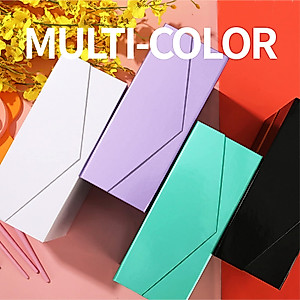 ARTDEARM 5 Gift Boxes 9x6.5x3.8 Inches, Gift Boxes with Lids, White Gift Boxes, Magnetic Closure Gift Boxes, Bridesmaid Proposal Boxes for All Occasions (Glossy White)