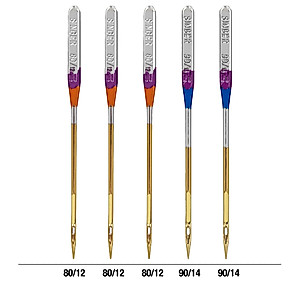 Singer Titanium Universal Quilting Machine Needles, 2-Pack