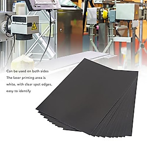 Test Paper, Black Test Paper 210x285mm Clear Spot for Cutting Machine
