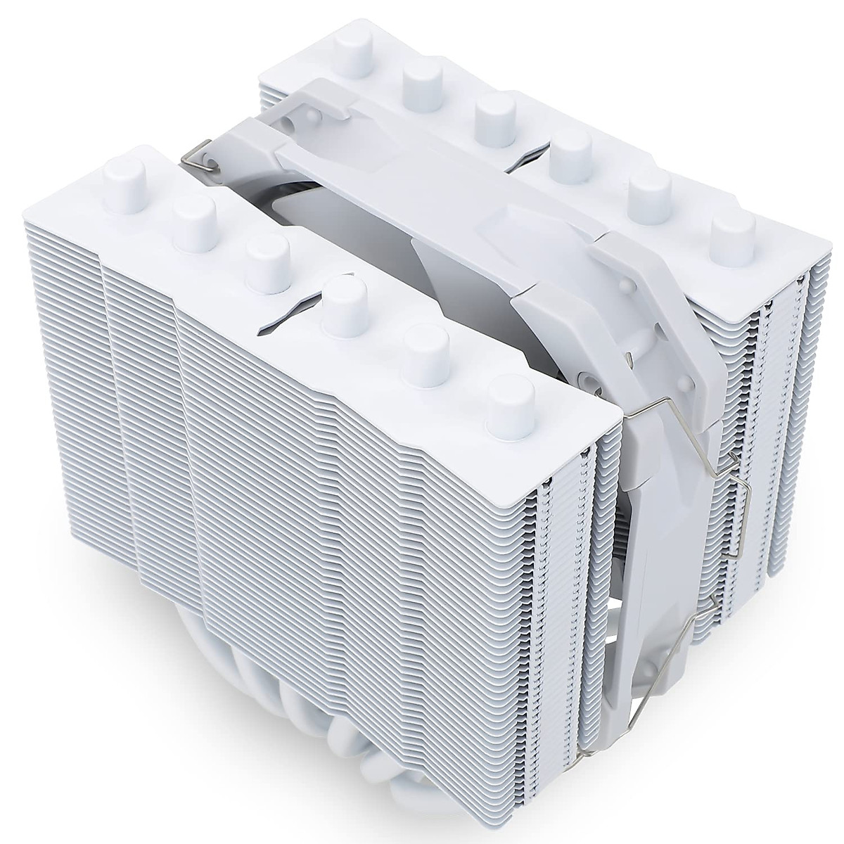 Thermalright Silver Soul 135 White Dual Tower CPU Air Cooler, 6x6mm Heat Pipes, TL-D12PRO-G PWM Fan, Aluminium Heatsink Cover, AGHP Technology, for AMD AM4/AM 5/Intel 1700/1150/1151/1200/2011/2066
