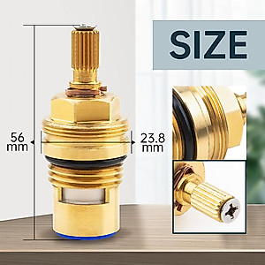 LIBERFLOW Faucet Cartridge for Kitchen Faucet Parts Compatible with Hansgrohe 94009000 Cartridge Widespread Faucet Valve