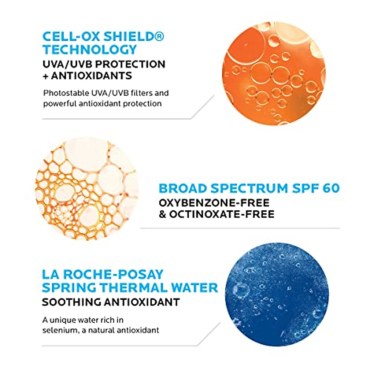 La Roche-Posay Anthelios Melt-In Milk Body & Face Sunscreen SPF 60, Oil Free Sunscreen for Sensitive Skin, Sport Sunscreen Lotion, Sun Protection and Sun Skin Care, Oxybenzone Free