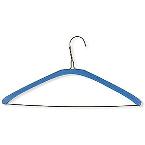 Non Slip Grips Foam Hanger Covers for Metal Wire Clothes Hangers 16 inch (40cm) Hangers NOT Included Soft Foam Protects Lingerie, Slips, Tank Tops, Spaghetti Straps, Dry Cleaning, Laundry 40 Count