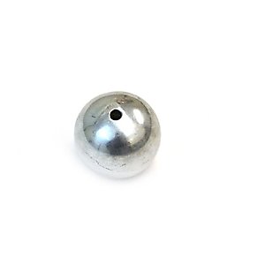 Aluminum Ball, Drilled - 1" (25mm) - Great for Pendulum Demonstrations - Eisco Labs