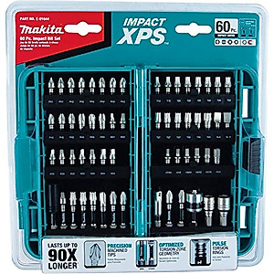 Makita E-01644 Impact XPS 60 Piece Impact Bit Set