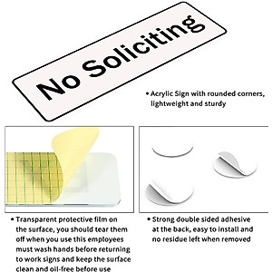 Apartment For Rent Sign 9 X 3 Inch Acrylic Plastic Sign With Symbols, Self-Adhesive, For Restaurant, Salons, Hotel, Motel, Rest Stops, Public Restrooms