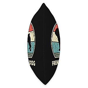 French Bulldog Dad Funny Dog Lovers Men Gift Frenchie Daddy Throw Pillow, 16x16, Multicolor