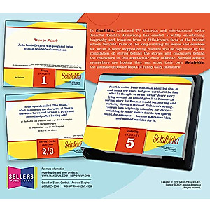 2021 Seinfeldia Trivia from the Show About Nothing Boxed Daily Calendar