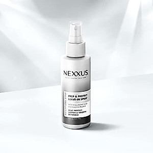 Nexxus Prep & Protect Leave-In Spray Weightless Style Detangler Leave-in Conditioner Spray Moisturizer, Detangler & Heat Protectant 4.1 oz