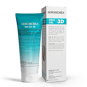 Goicoechea 3D Crio Gel: Triple Action Cryoactive, Cooling Tech for Cellulite & Orange Peel Skin, 6.76 fl oz