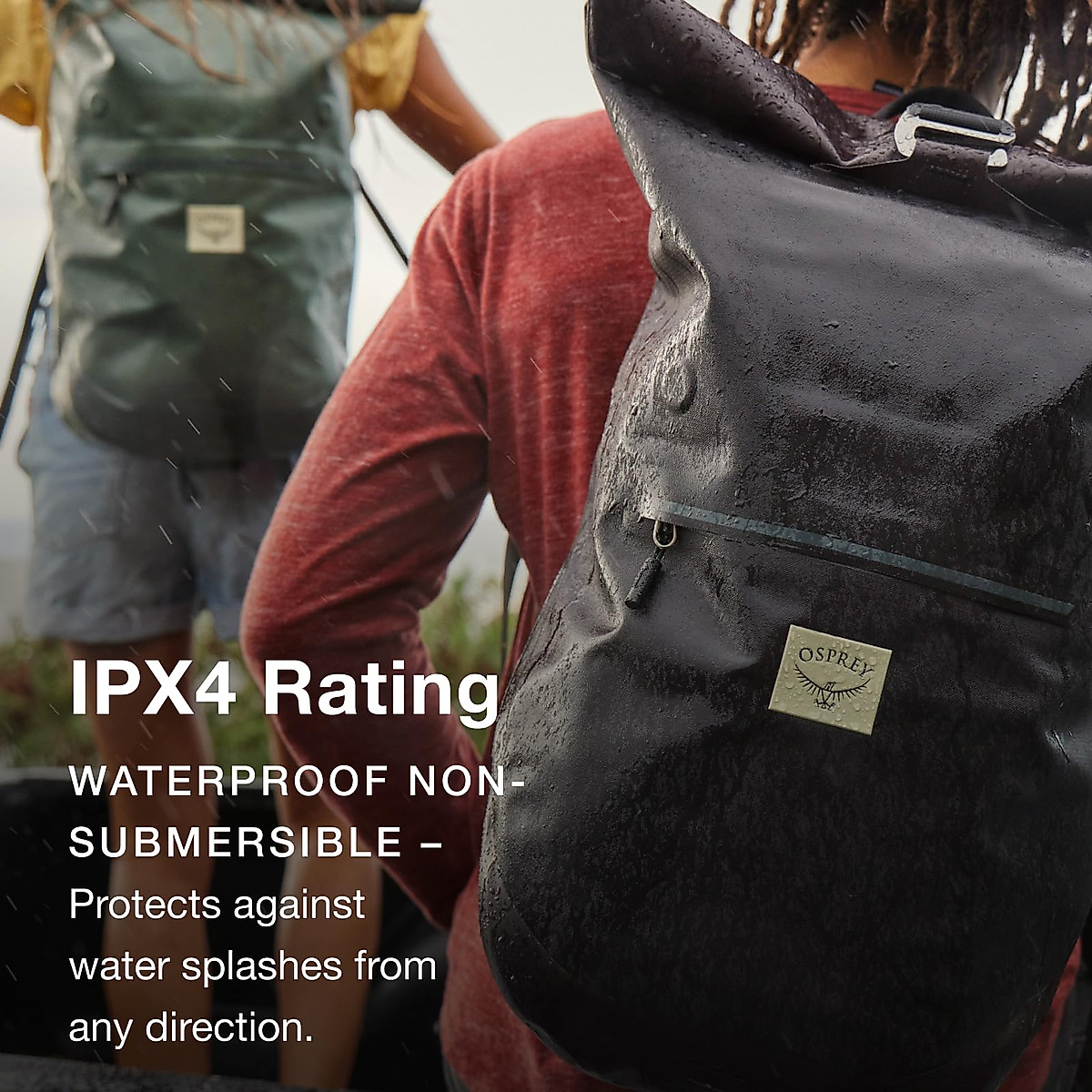 Osprey Arcane Roll Top Waterproof Backpack 25, Pine Leaf Green