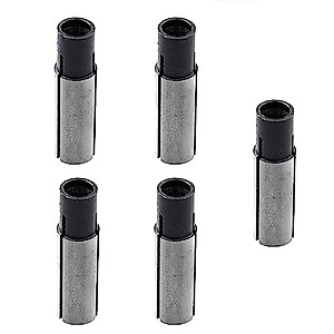 Router Collet Adapter DZS ELEC 5PCS 6.35mm to 4mm Die Grinder Chuck Driver for CNC Engraving Machine, Router Chuck Converter