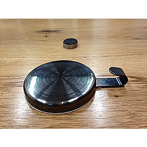 Bullseye Office Reliable Magnetic Wreath Hooks, Scratch-Free, Heavy Duty Hangers, Strong Stainless Steel Coat and Towel Rack, Wall Mount Hook for Bedroom, Bath, Closet and Garage